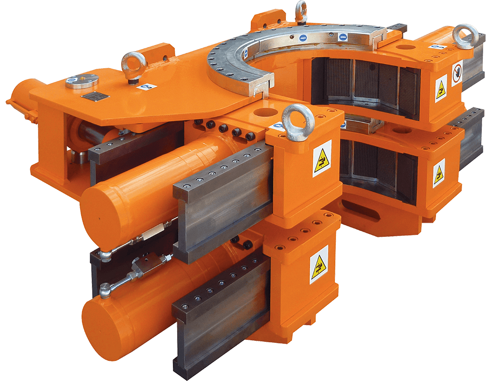Sgolastra - hydraulic cylinder and drilling accessories - Revolving clamps